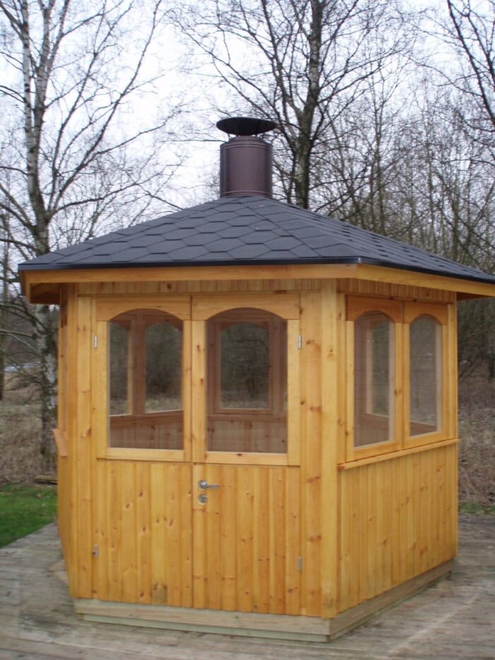 Hexagonal Summer House Festival | 3×2.6m | Summerhouse24