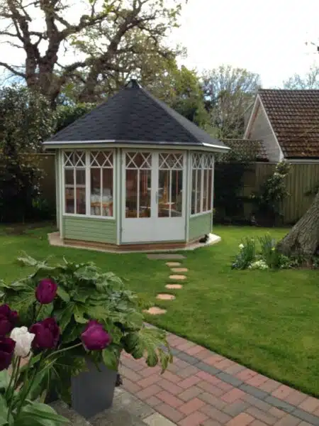 Buy Octagonal Summerhouse Katrin (4x3) | Summerhouse24