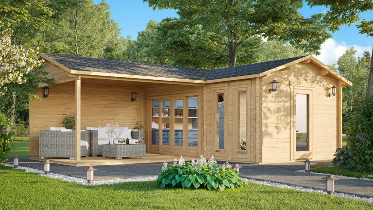 Buy Garden Log Cabins Online - Best Log Cabin UK | Summerhouse24
