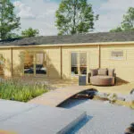 Buy Large Log Cabin "Madrid" (124m², 15x9m) - Summerhouse24