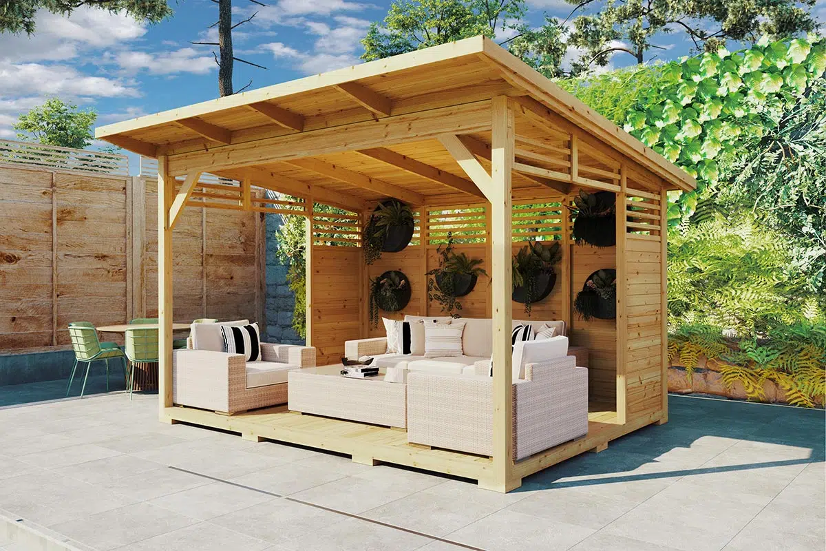 Buy Small Wooden Gazebo "A Plus" (4x3m) | Summerhouse24